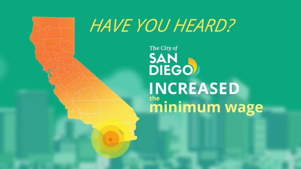 The City of San Diego Increases Minimum Wage | Inside San Diego